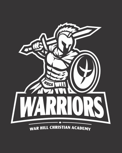 WHCA ADULT - Warrior Logo SINGLE Color | Hooded Sweatshirt ...