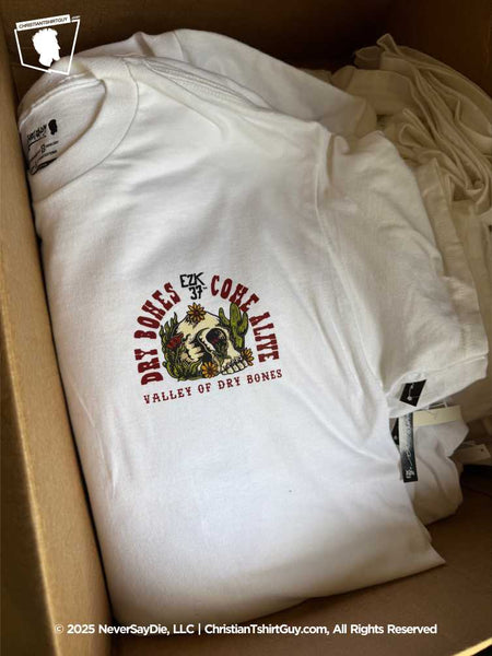 VALLEY OF DRY BONES | COME ALIVE - EZEKIEL 37 | EZK 37™ Christian T-Sh ...